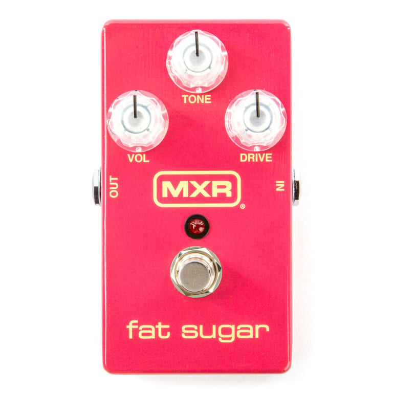 MXRよりオーバードライブ・ペダルの新製品、Fat Sugar Driveが登場 | ギター・マガジンWEB｜Guitar magazine