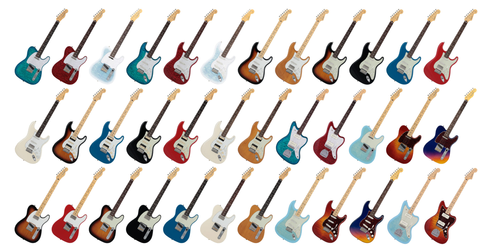 フェンダーが2024 Collection Made in Japan Hybrid IIの全ラインナップを発売 キャンペーン動画には音羽-otoha-が出演 | ギター・マガジンWEB ...