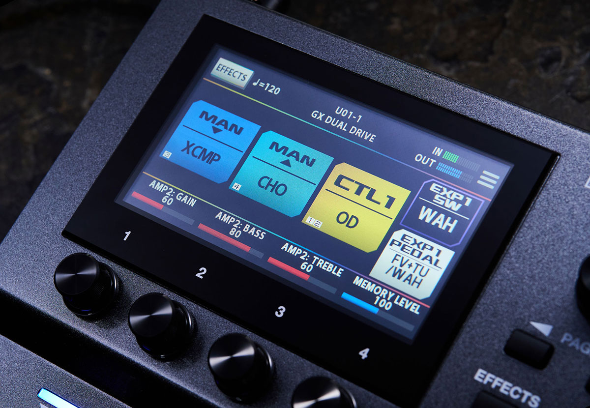 BOSSのマルチ・エフェクター“GX-10”が新登場。小型ながら“GX-100”譲りの高い拡張性と操作性 | ギター・マガジンWEB｜Guitar magazine