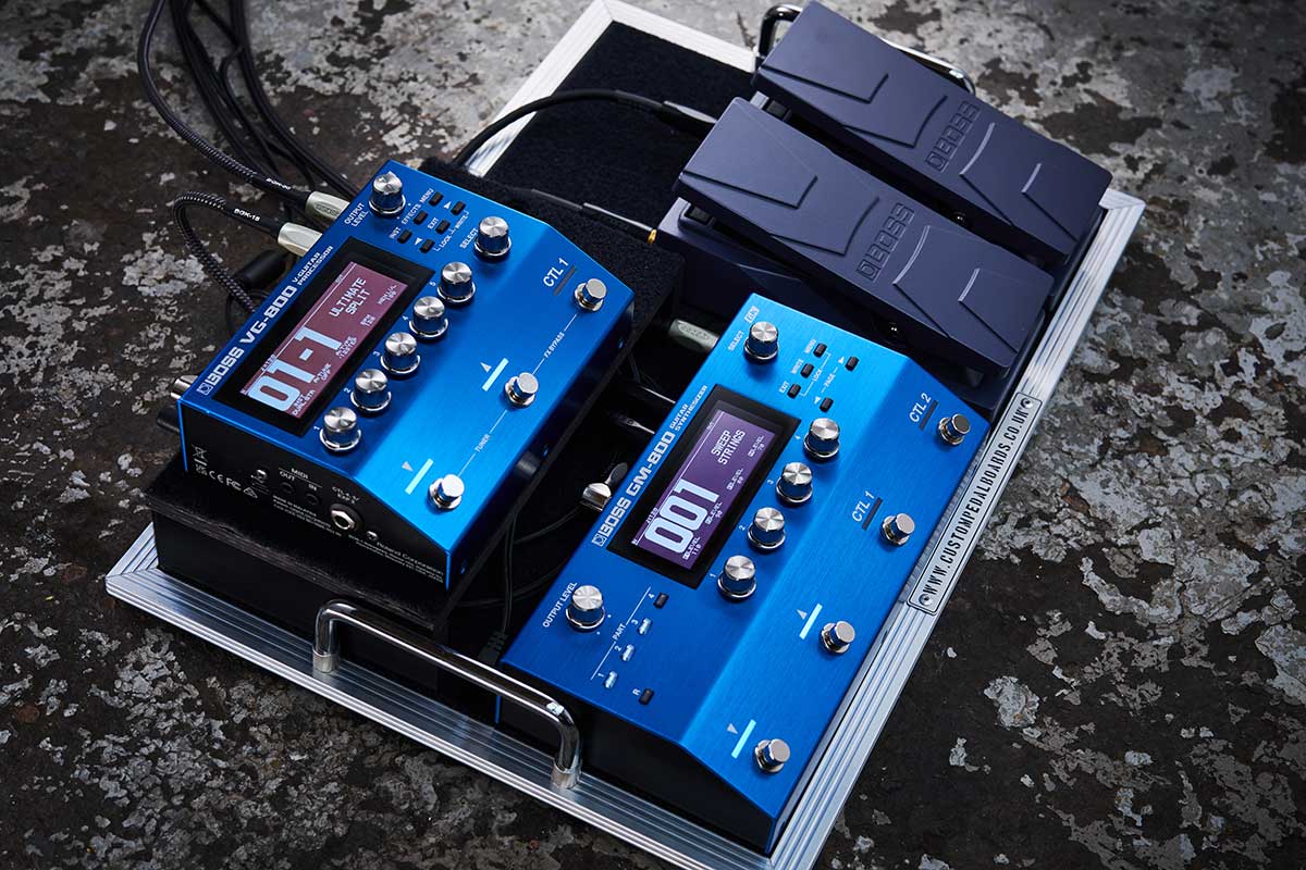 BOSSより次世代V-Guitarプロセッサー“VG-800”が登場。現実では存在しえない楽器を作り上げるDUAL GUITAR機能を搭載 ...