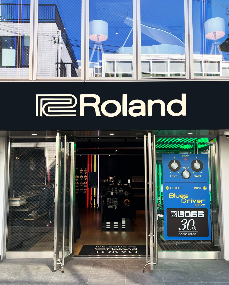 BOSSのエフェクターBD-2 Blues Driverの発売30周年を記念したイベントがRoland Store Tokyoで開催中 ...
