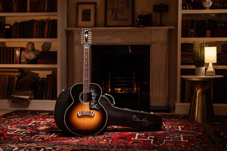 ギブソン、ブライアン・メイのシグネチャー・モデル“Brian May SJ-200 12-String”をリリース。全世界100本限定の12弦 ...