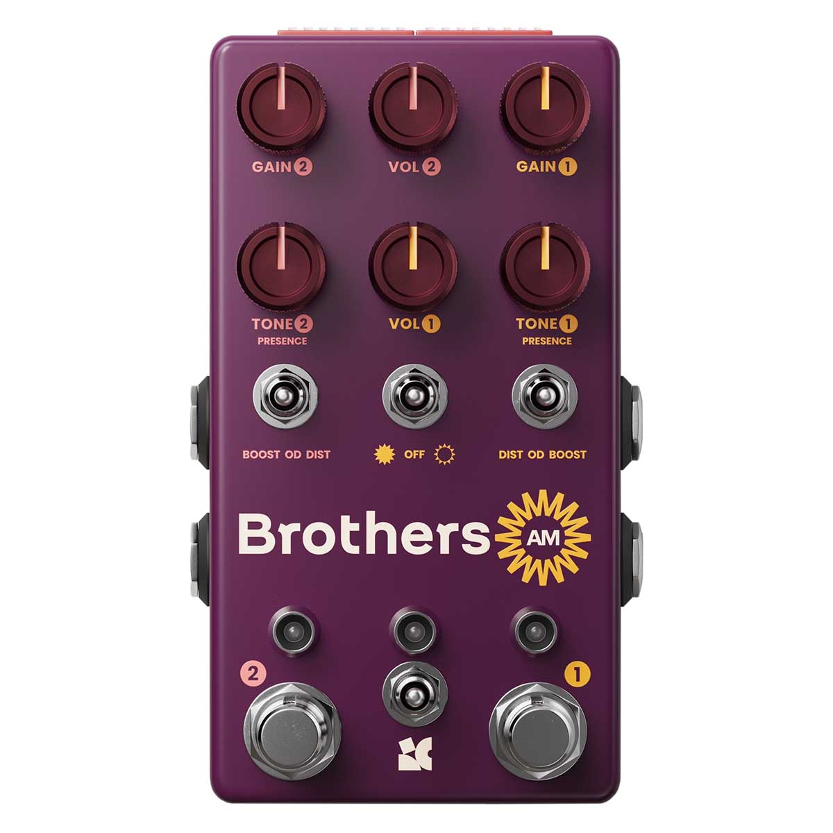 Chase Bliss、オーバードライブ・ペダル“Brothers AM”をリリース。伝説的ビルダーANALOG.MANの“King of ...