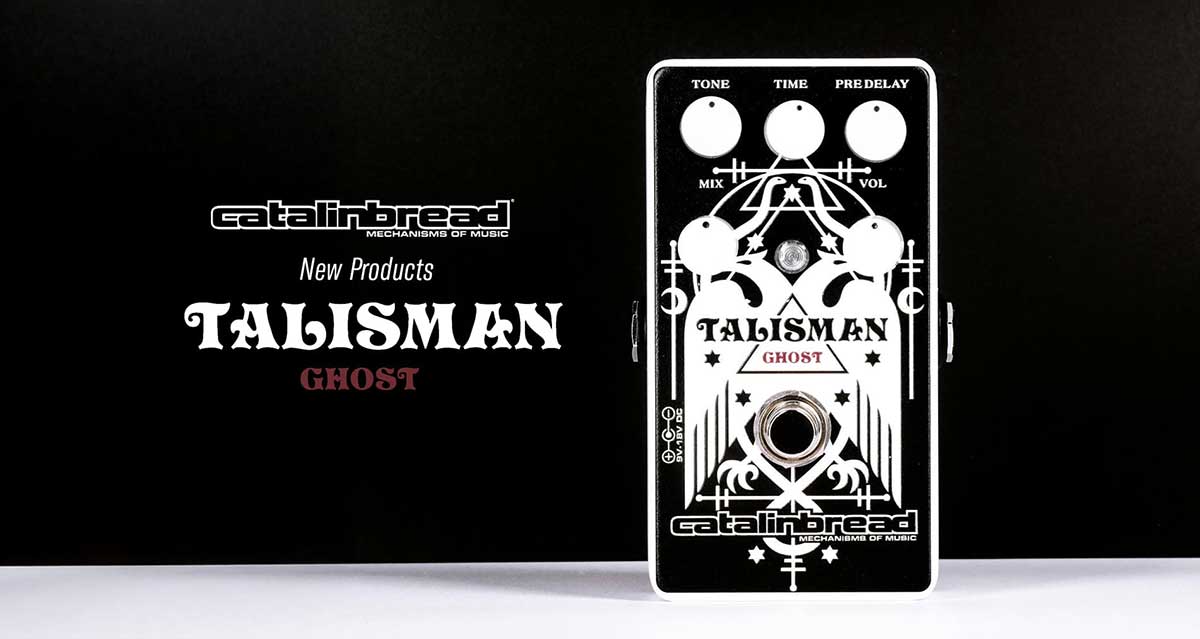 Catalinbread、EMT 140 プレートリバーブを再現したペダル“Talisman”の拡張モデル“Talisman Ghost”を発売 | ギター・マガジンWEB｜Guitar ...