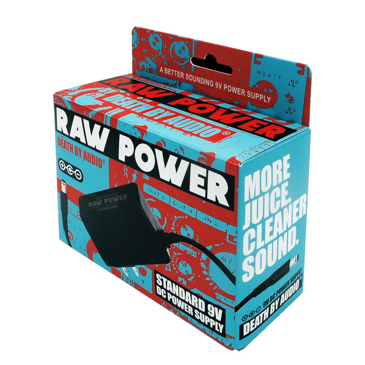 DEATH BY AUDIOより、ギター・ペダル用のハイパワーな9V電源アダプター”RAW POWER”登場。FUZZ WARなら3000台を ...