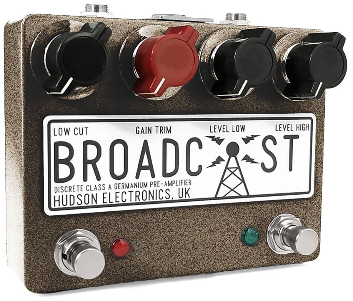 HUDSON ELECTRONICS, UKより、日本国内限定のプリアンプ・ペダル“Broadcast 24V-DUAL-JPN”が登場 生産数は40台 | ギター・マガジンWEB ...
