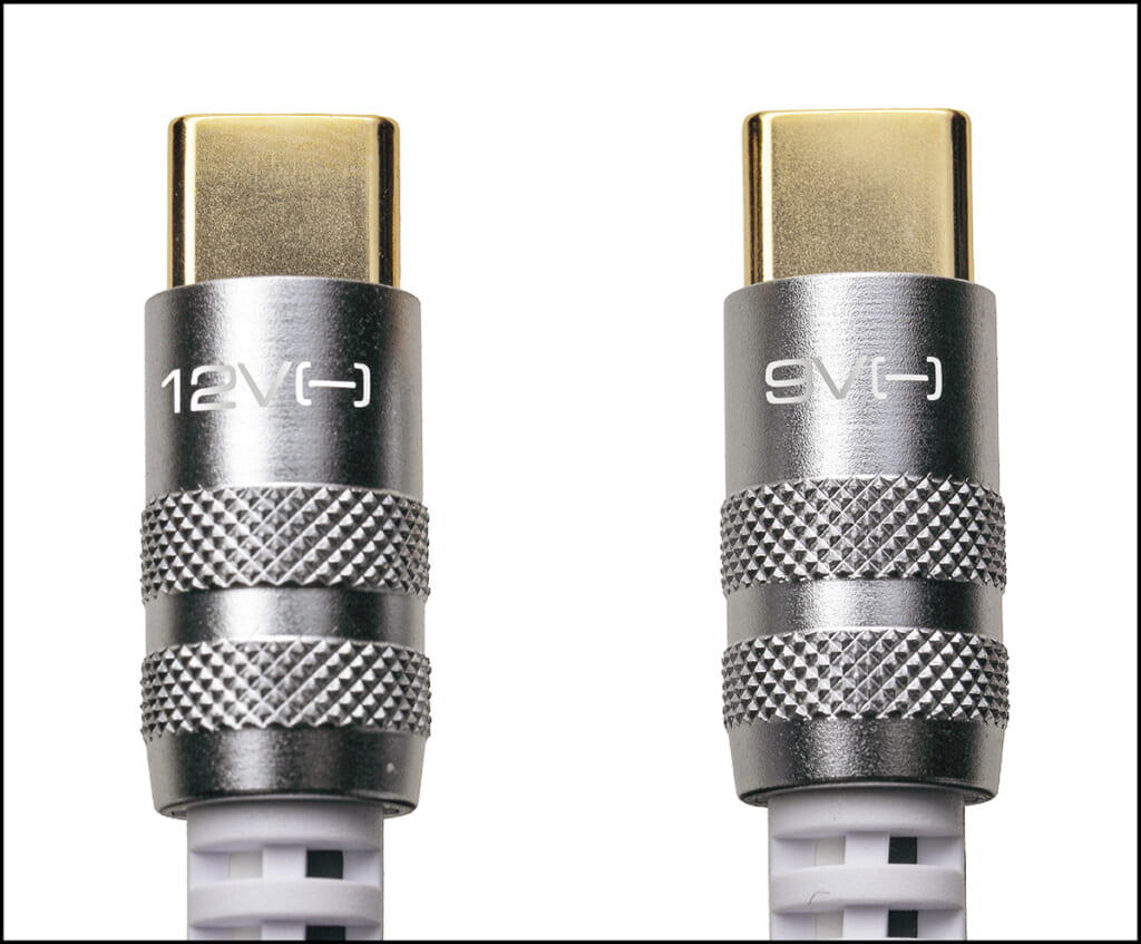 OYAIDE／DC-3398USB PD TRIGGER CABLE〜USB急速充電器で9/12Vを供給可能 音質アップのDC電源ケーブル ...