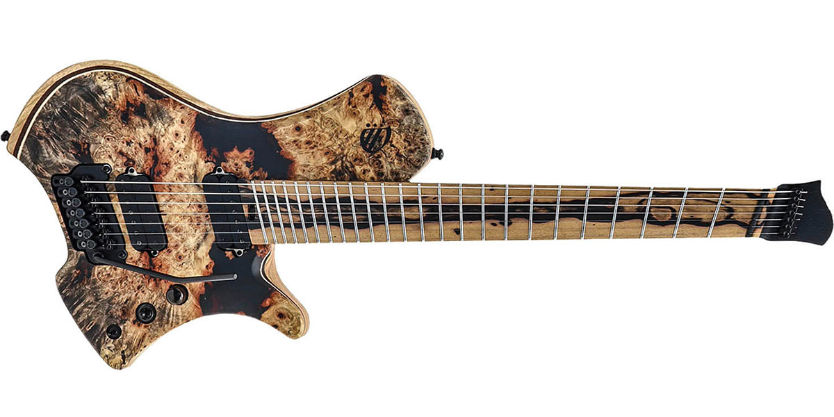 the GazettE・葵のシグネチャー・7弦ヘッドレス・ギター“蝕”、イタリア・ローマのOverload Guitarsが10本限定受注生産 ...