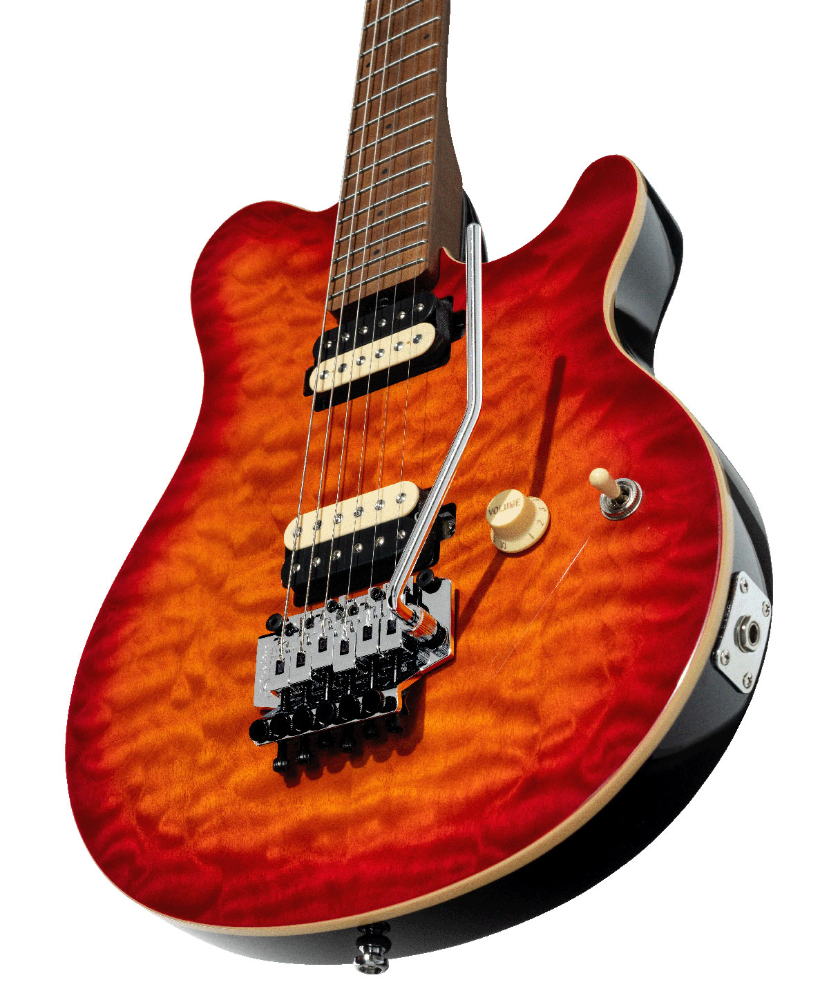 Sterling by Music Man、キルテッド・メイプルが美しい“Axis AX50”の新製品2色をリリース | ギター・マガジン ...